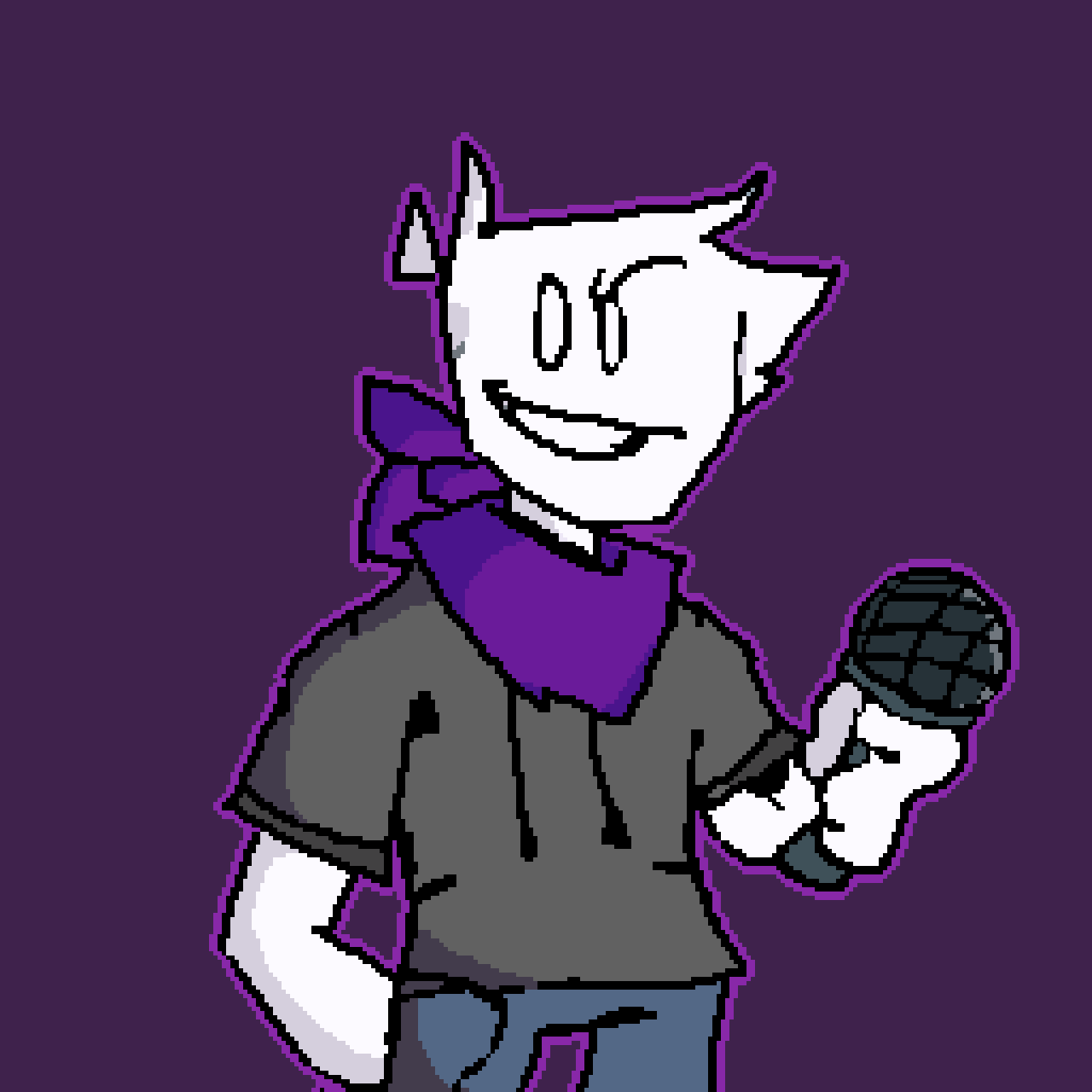 Pixilart - fnf artstyle concept by sunglasses