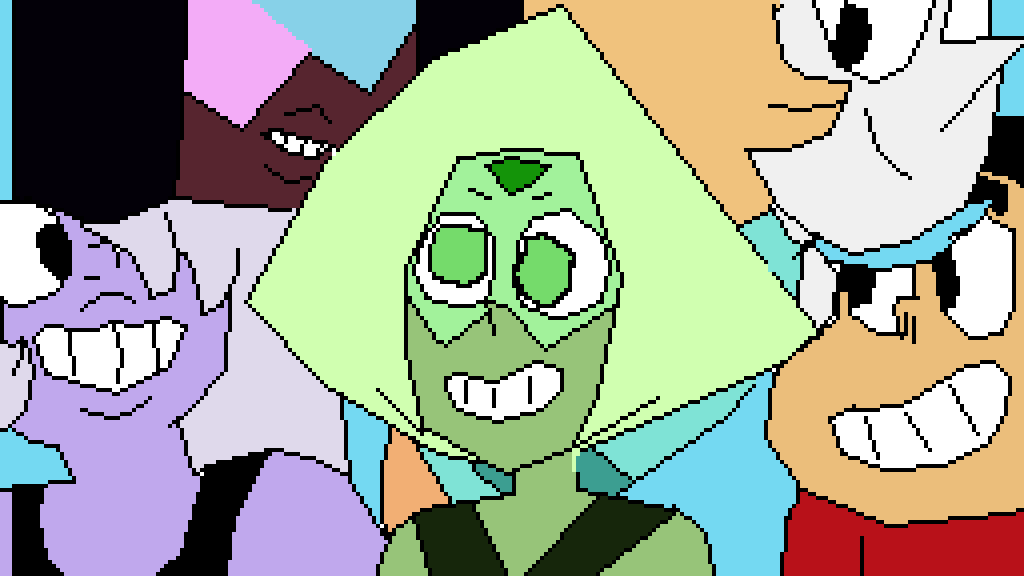 Pixilart - The Crystal Clods by GoldenSun