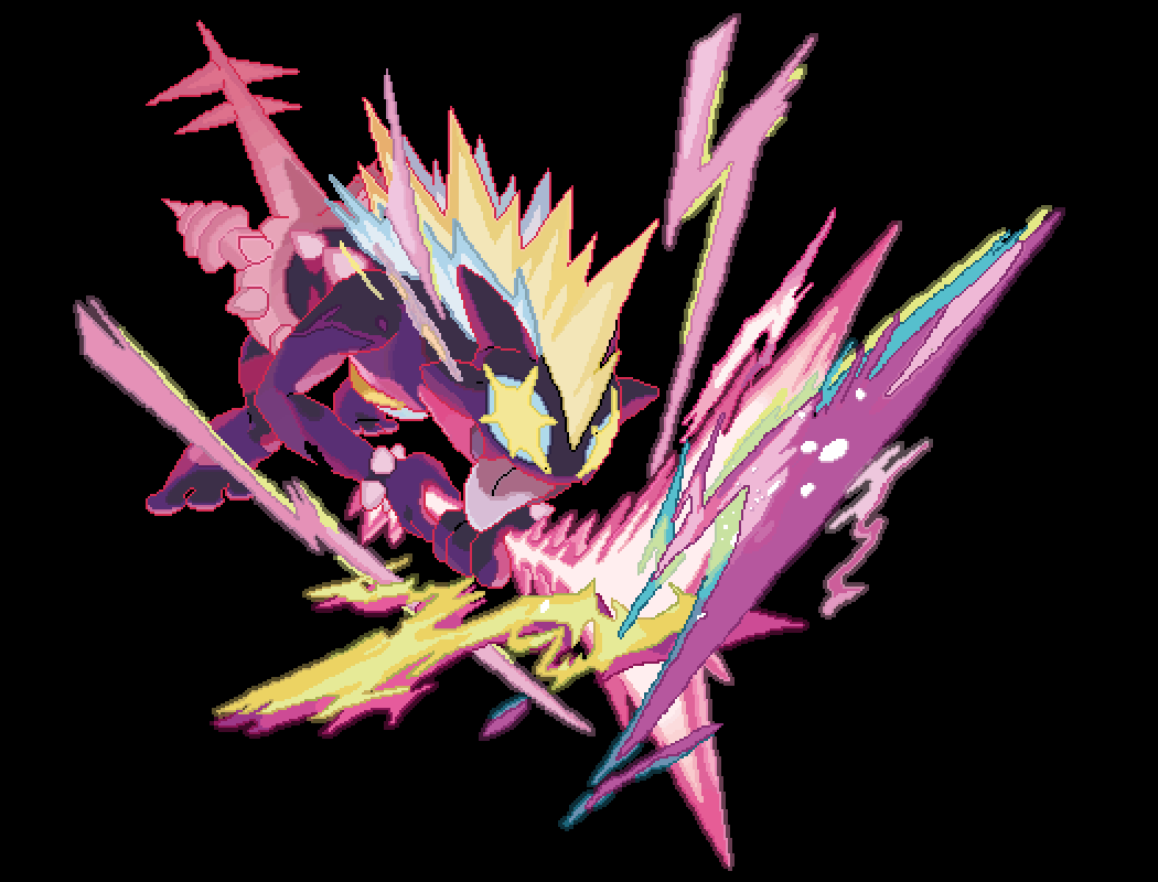 Pixilart - Gigantamax Toxtricity by XtremeJ