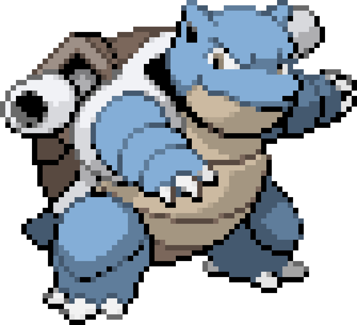 Pixilart - Blastoise by D-monX253