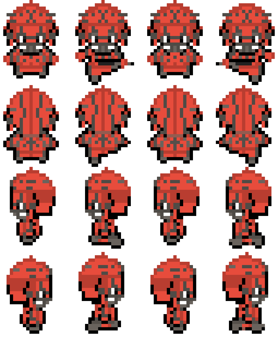 Pixilart - TemplarSamurai sprite by Xenodrawer