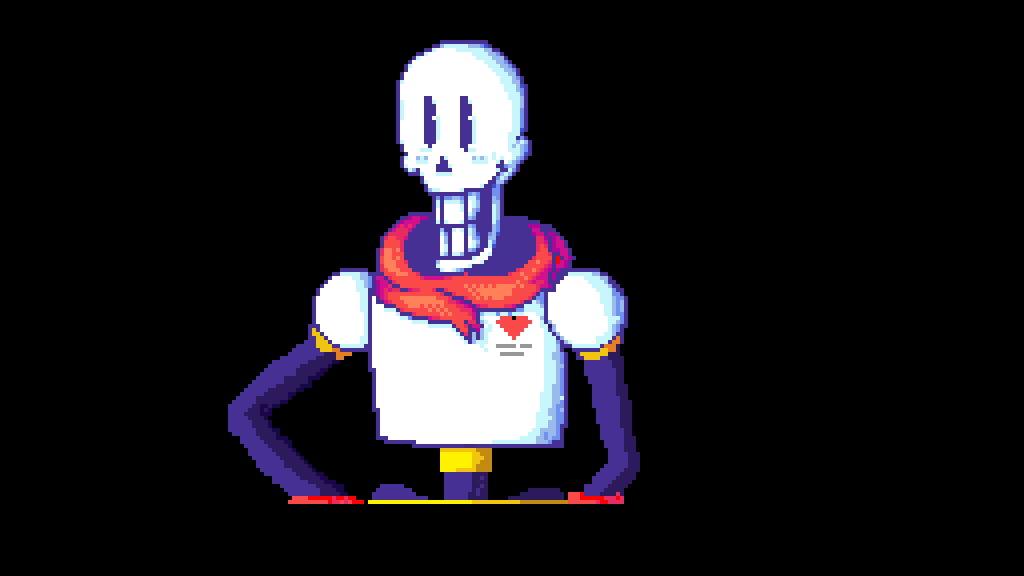 Pixilart - Fully Made Papyrus by Anonymous