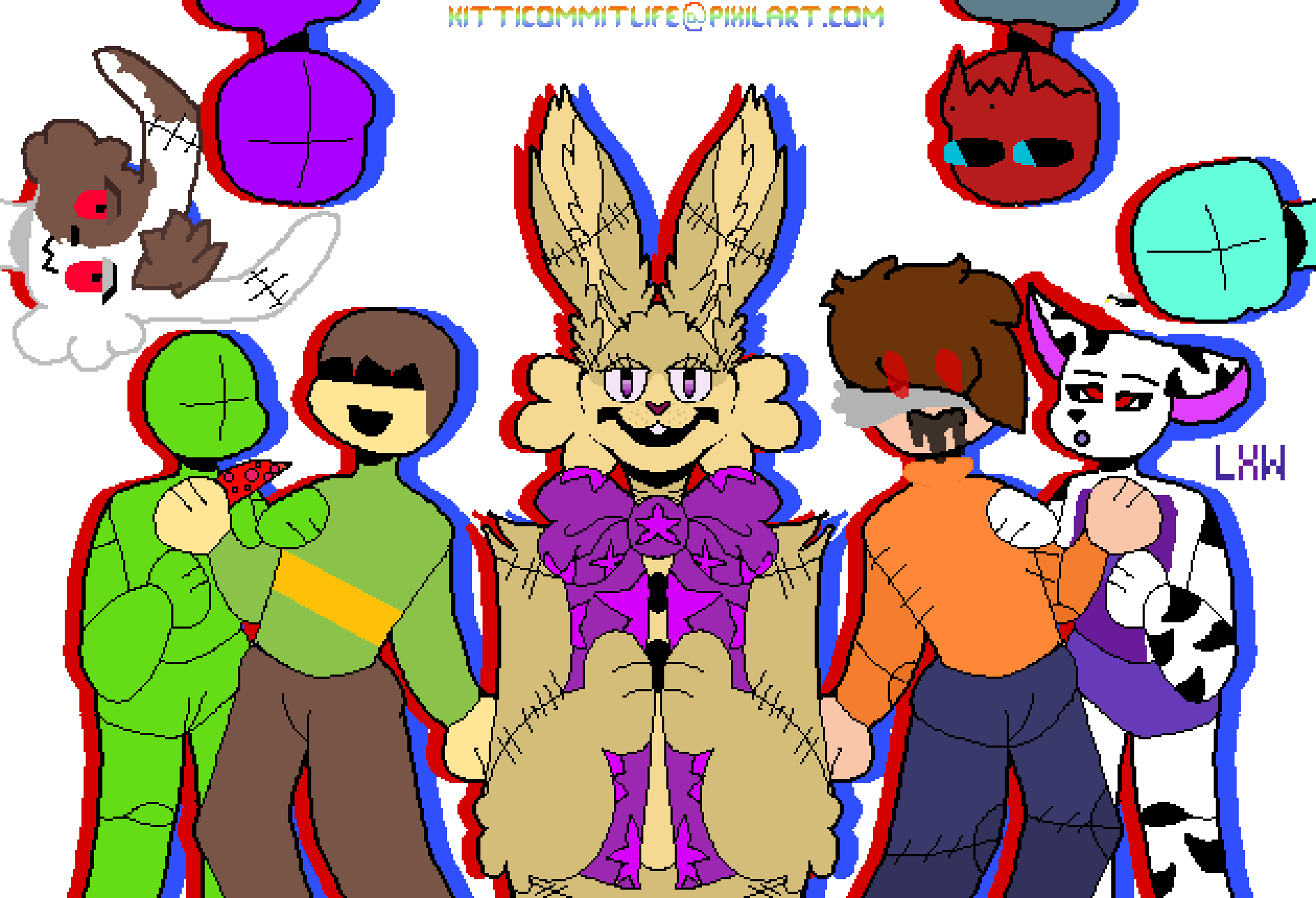 Editing holding someone hostage - Free online pixel art drawing tool ...