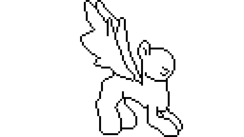 Pixilart - Mlp base by Likorn