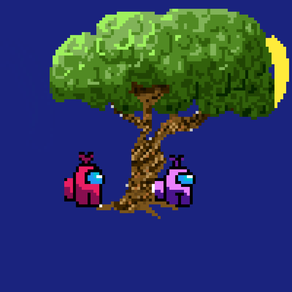Pixilart - Among us date by Midnight-storm1