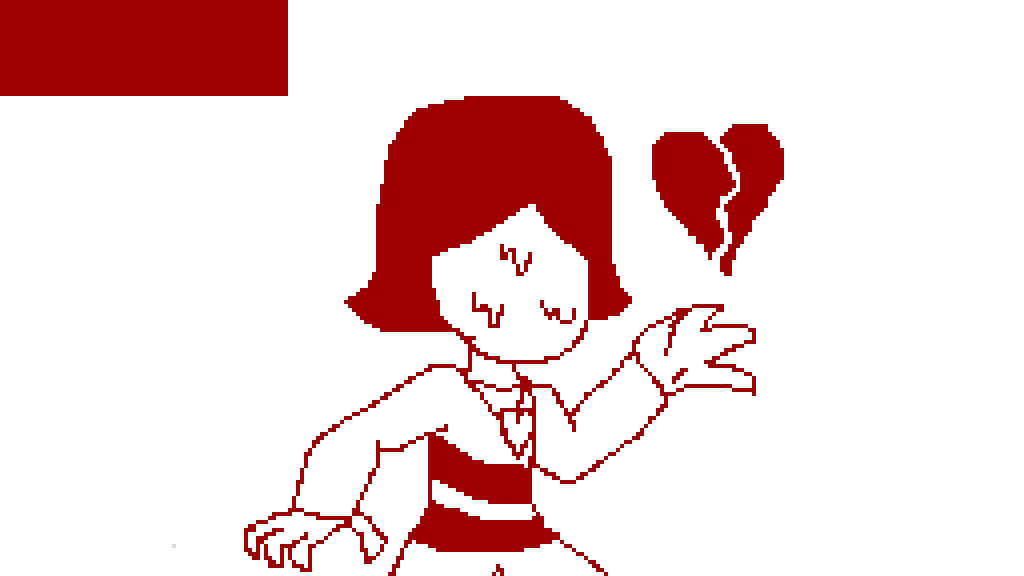 Pixilart - one color challenge by julaino