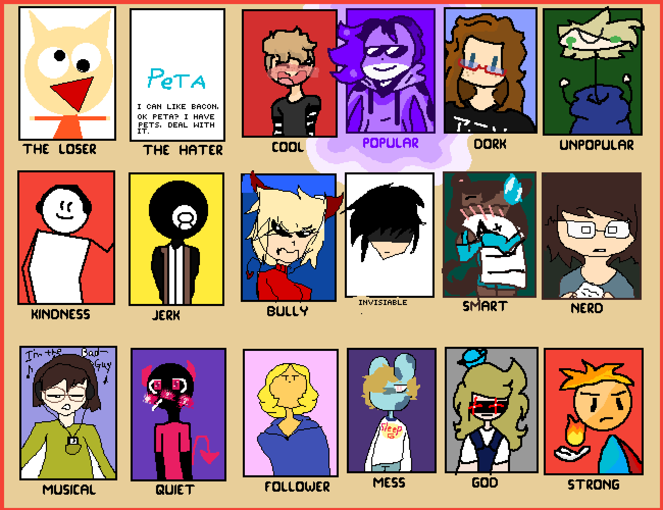 Editing PeTA - Free online pixel art drawing tool - Pixilart