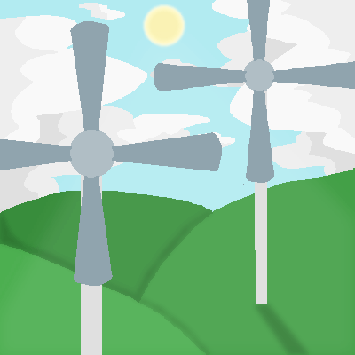 Pixilart - Wind Turbine by WolfyLoveZARTZ
