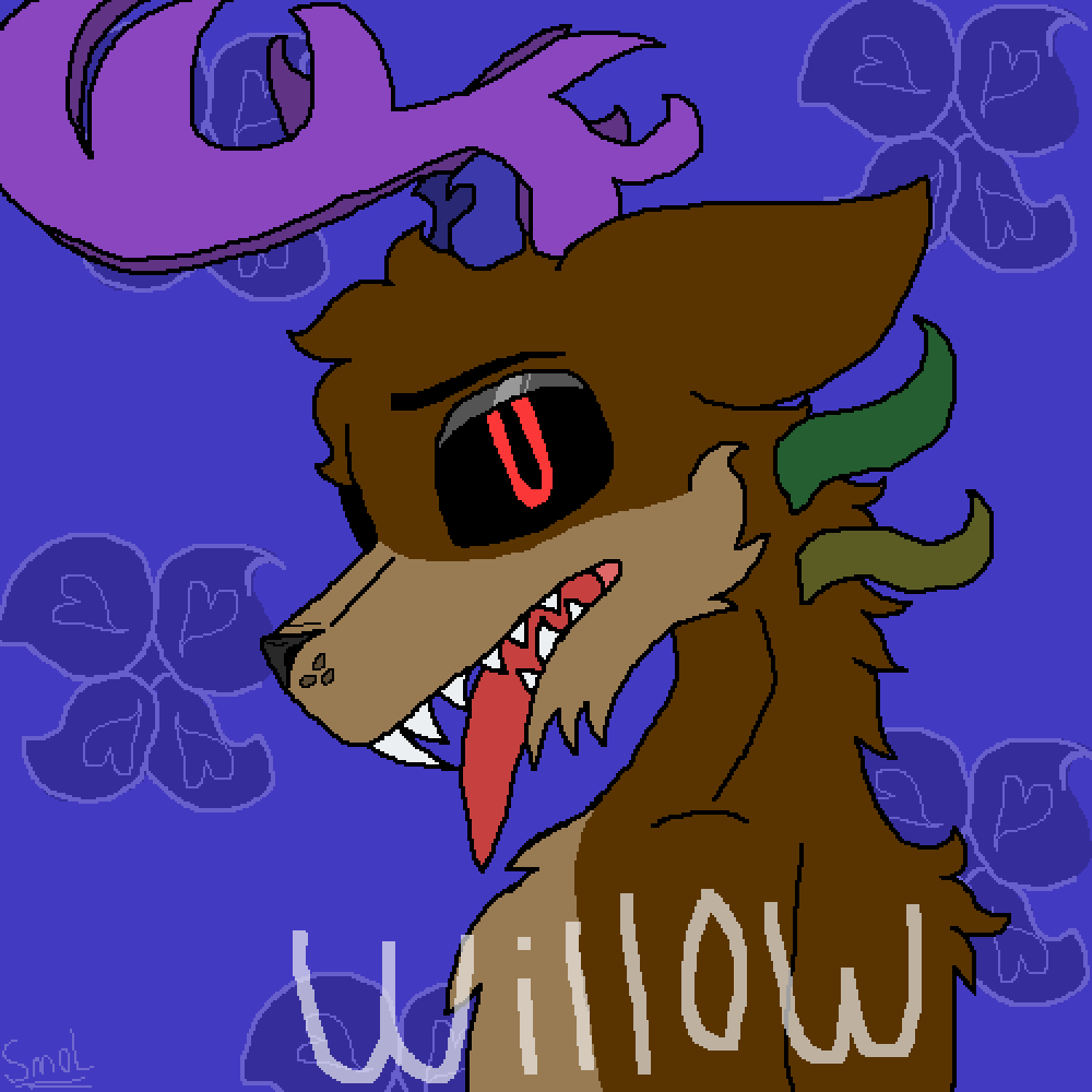 Pixilart - Willow The Wendigo by LavenderArt