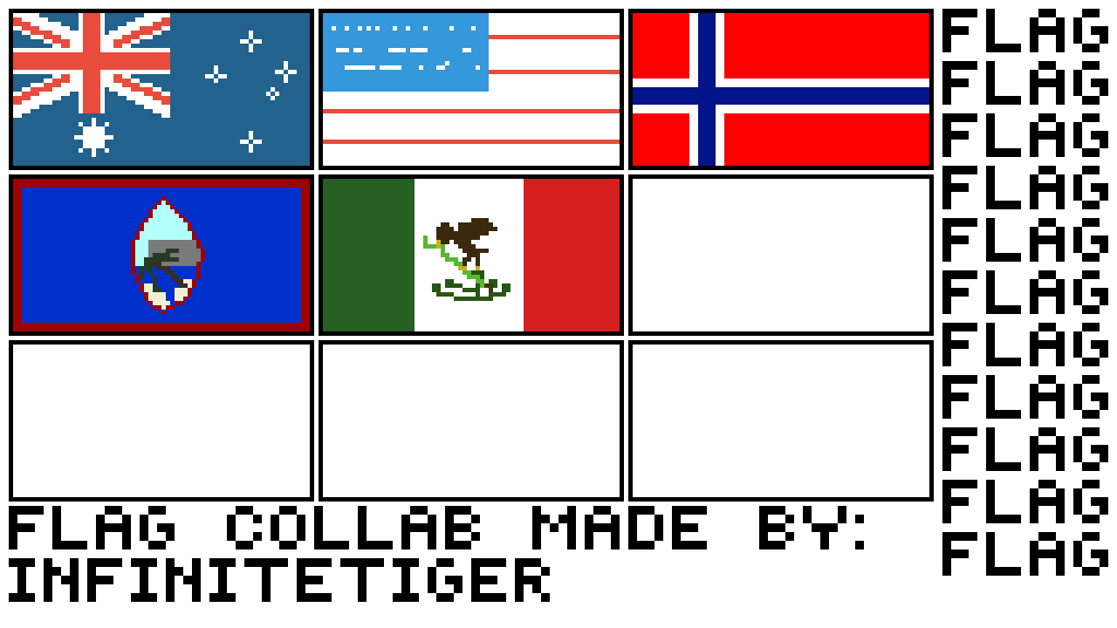 Pixilart - Flag Collab by animeitor