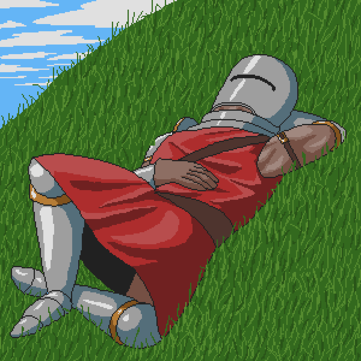 Pixilart - Dozing Off by Pixel-Knight