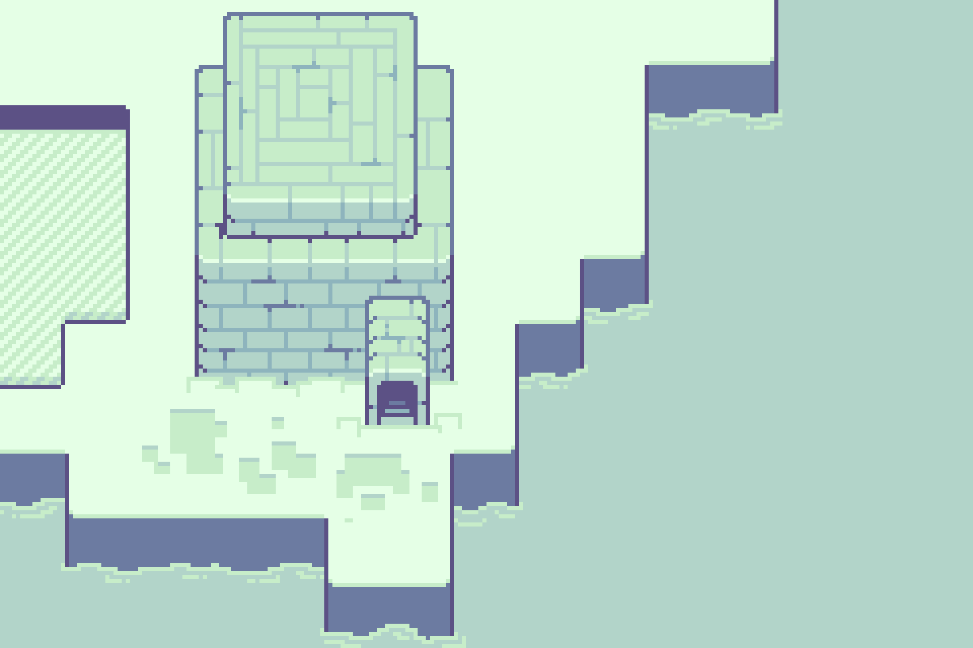 Pixilart - igloo dungeons by Yedamameday