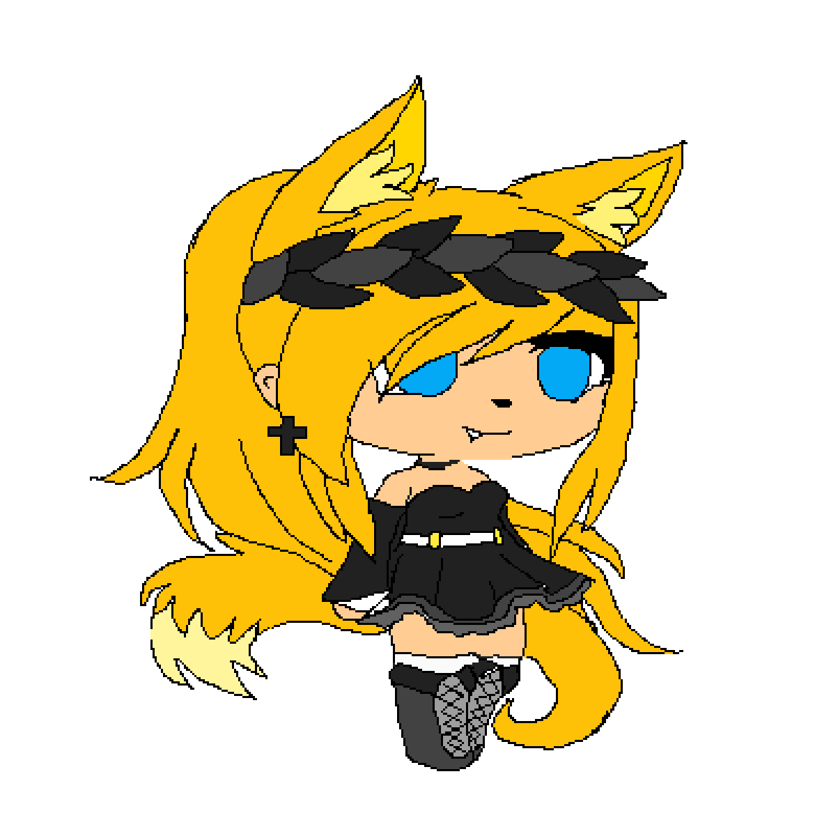 Editing gacha life - Free online pixel art drawing tool - Pixilart