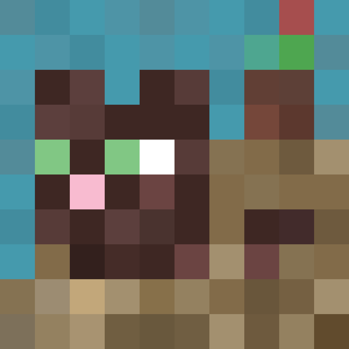 Pixilart - 10x10 cat by Woscarz