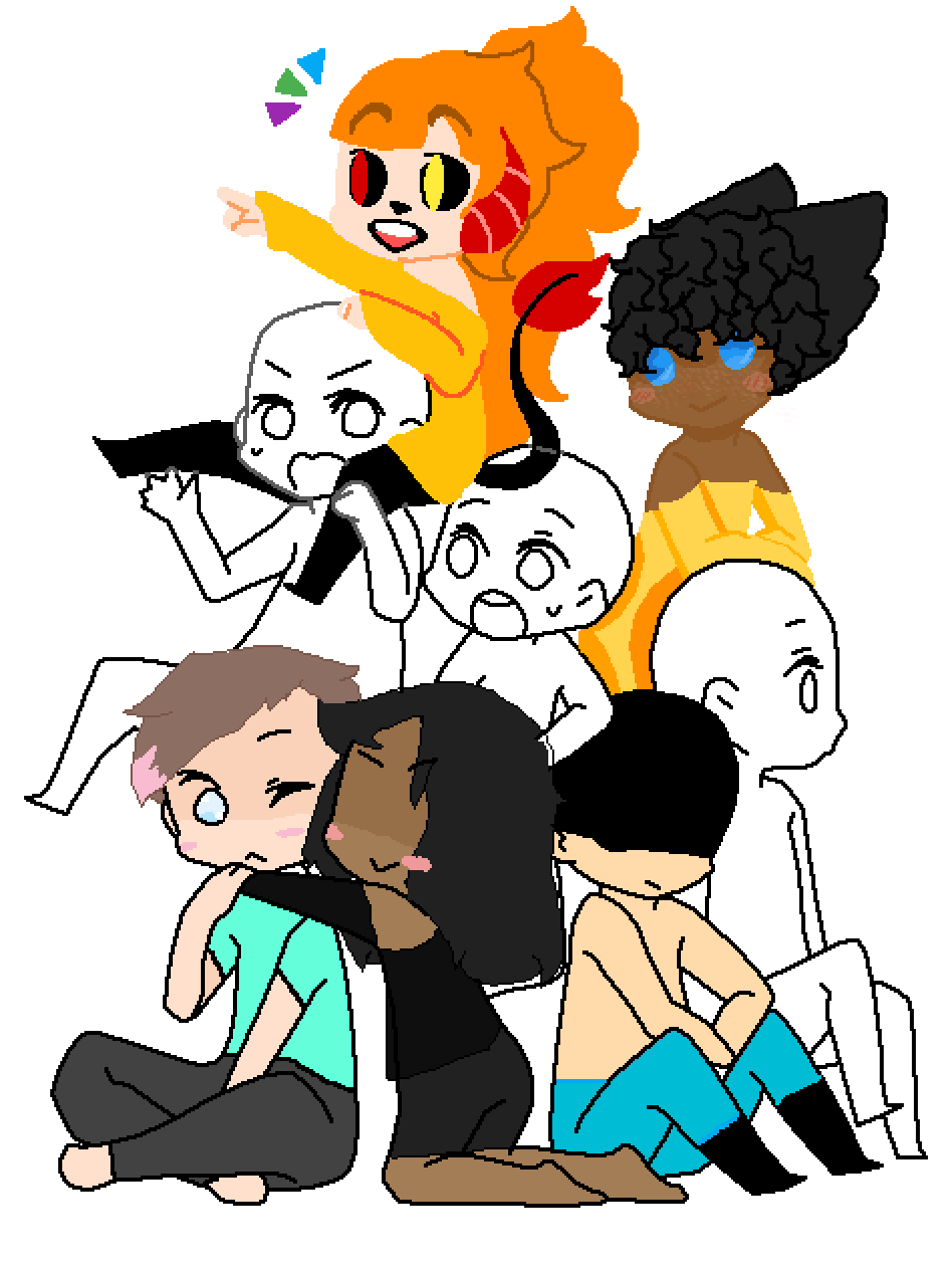 Editing im the one with blue jeans and shirtless - Free online pixel ...