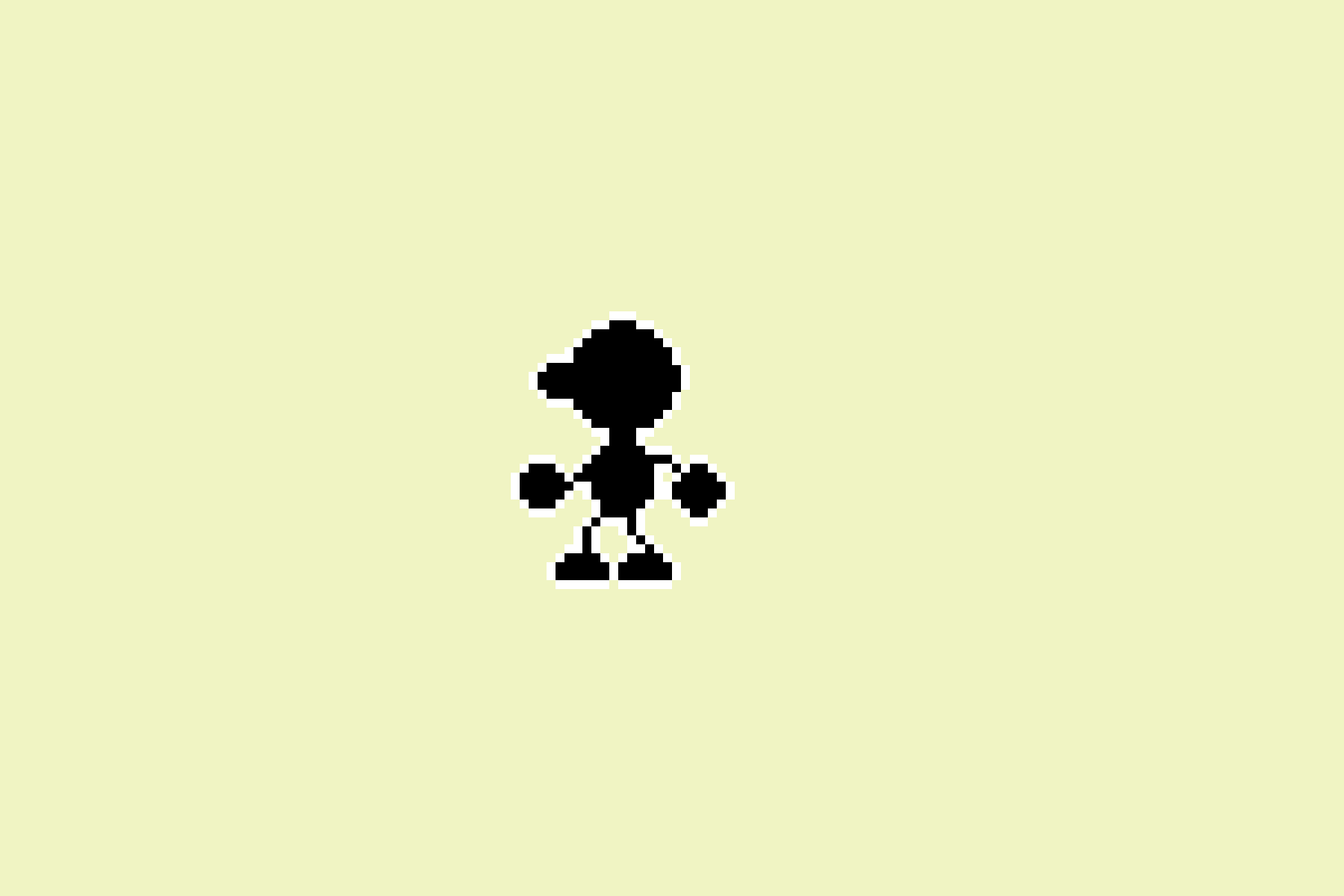 Pixilart - Mr Game Watch Sprite by Goomba-Shell