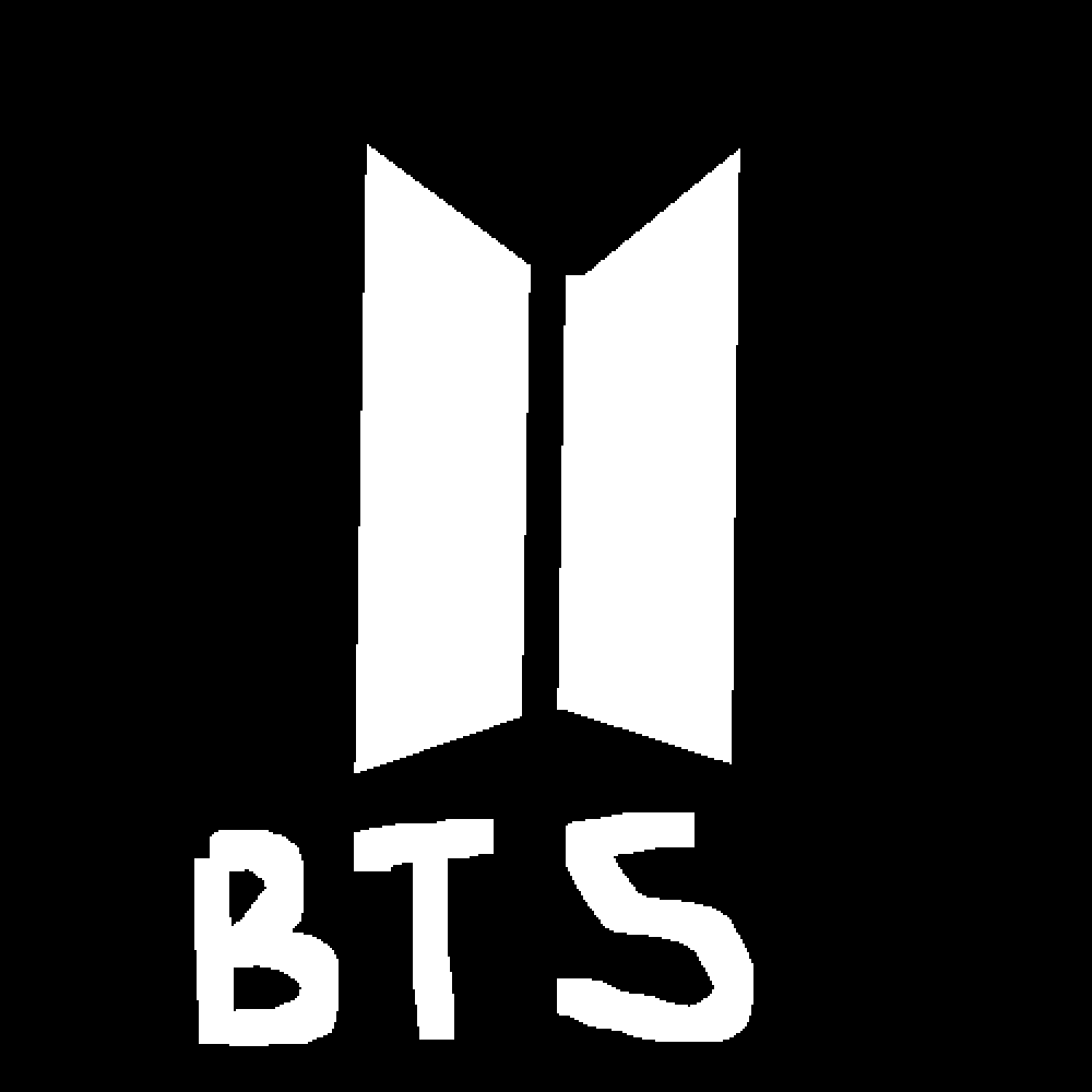 Pixilart - bts logo by tati08