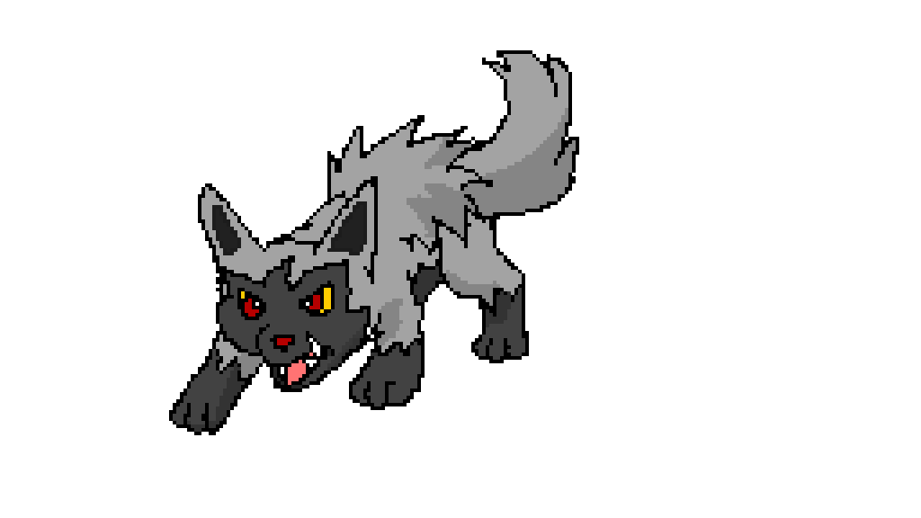 Pixilart - Poochyena by MegaCobalionII