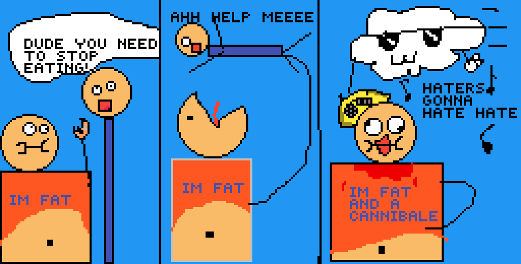 Editing COMIC :D :Fat - Free online pixel art drawing tool - Pixilart