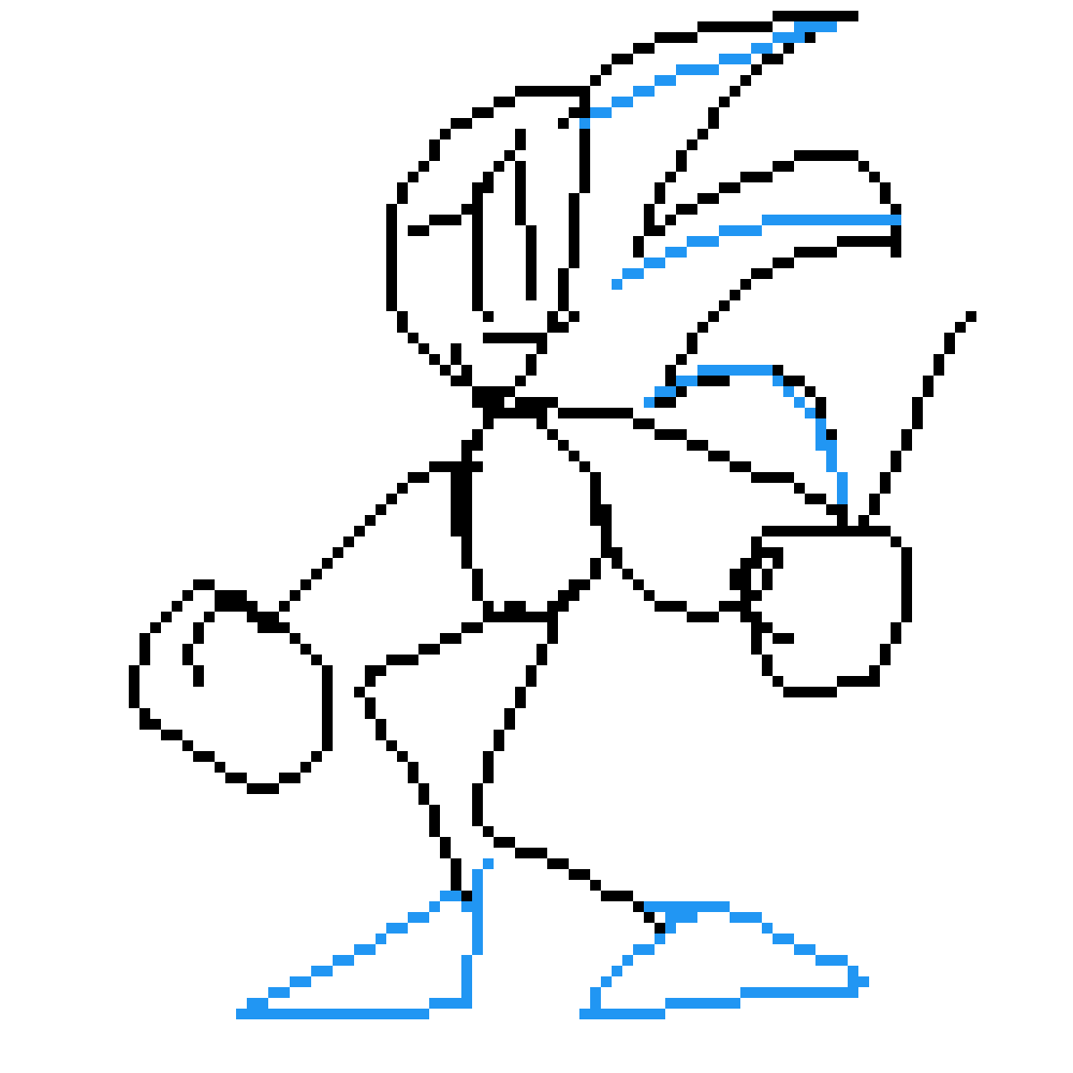 Pixilart - Neon The Hedgehog by Camara