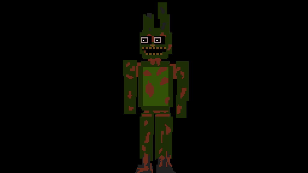 Pixilart - 8 Bit SpringTrap by 445Nexus445
