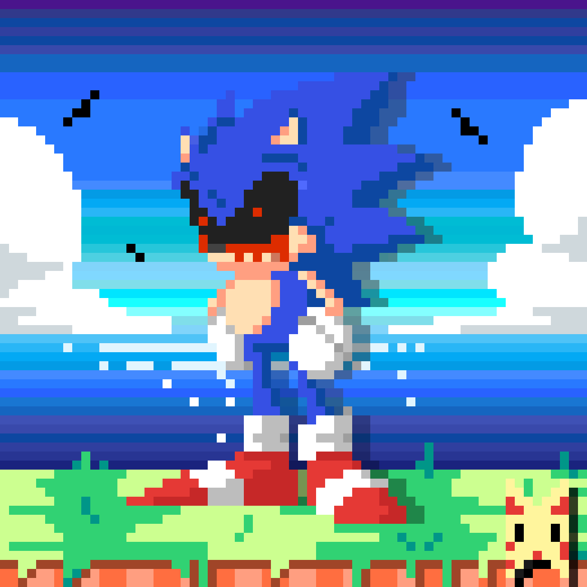 Pixilart - sonic exe by bubba-boi