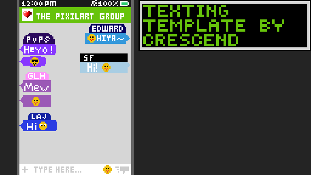 Pixilart - Texting Collab by LAJPIP