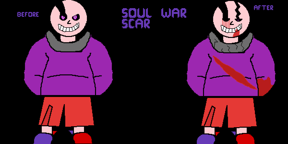 Pixilart - Soul war scar by Kizuato