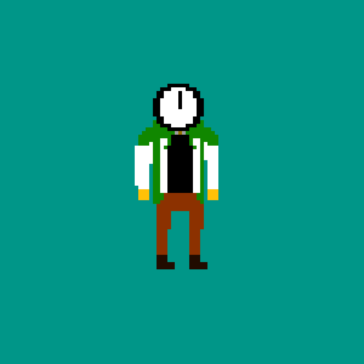 Pixilart - CLOCK by SILEX