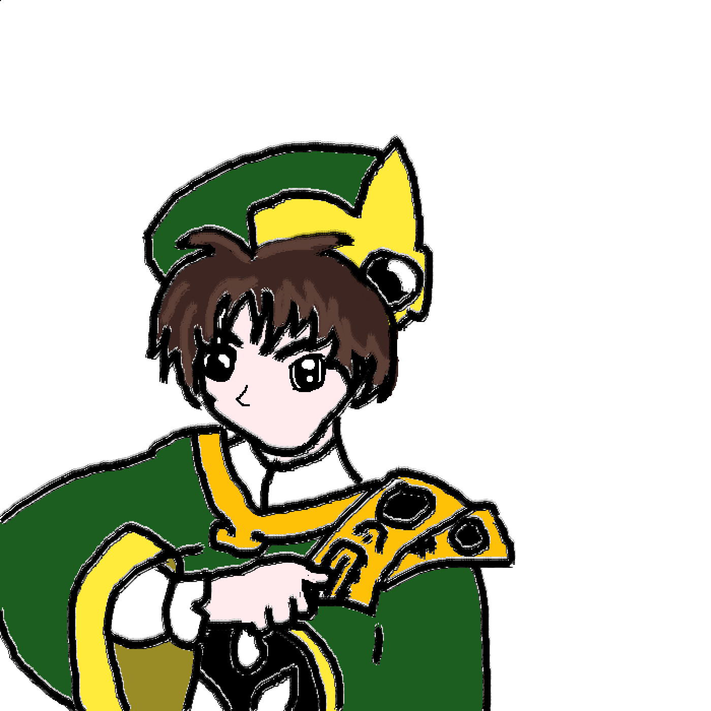 Pixilart - My attempt at Syaoran by JLTotoro
