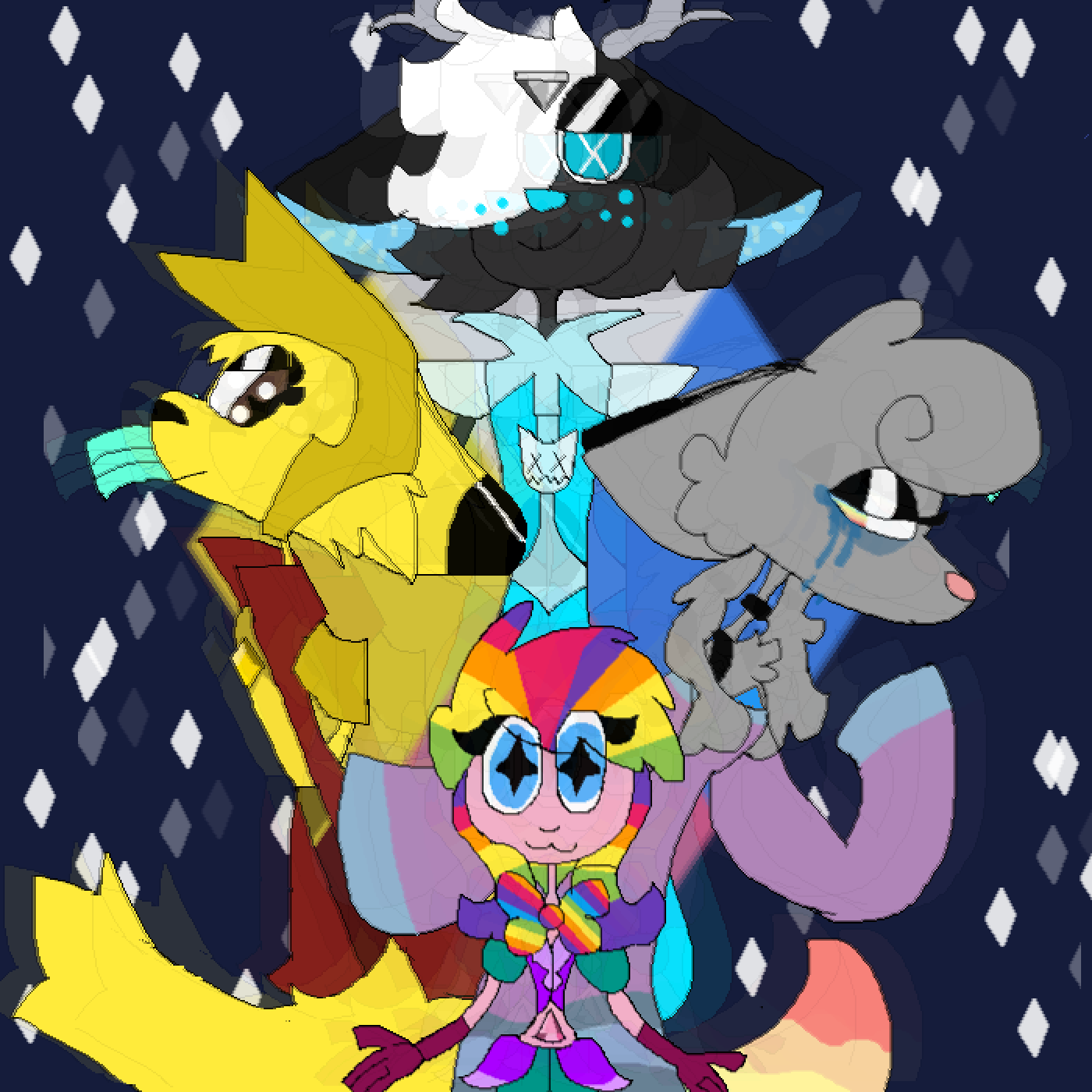 Pixilart - The Diamond Authority (SU AU) by DqaDF1rsLL1Gr8r