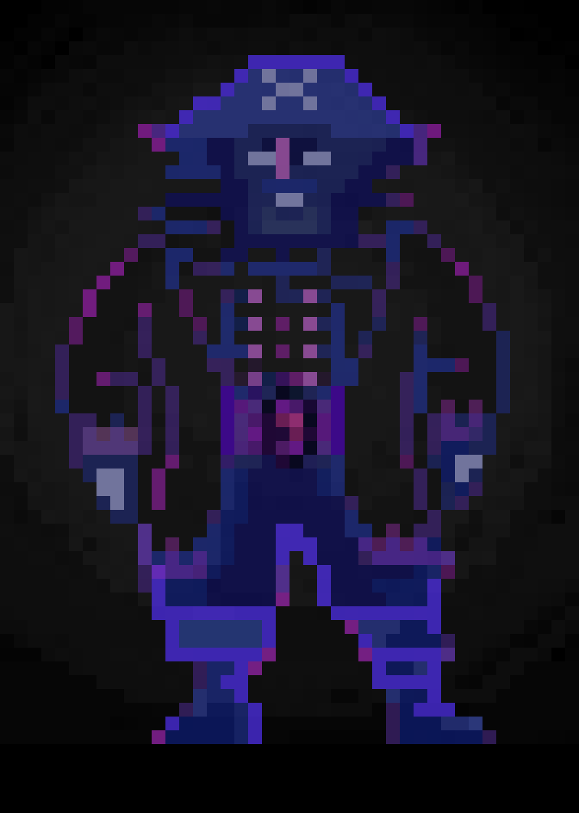 Pixilart - LeChuck (Monkey Island 1) Ghost by mamanon