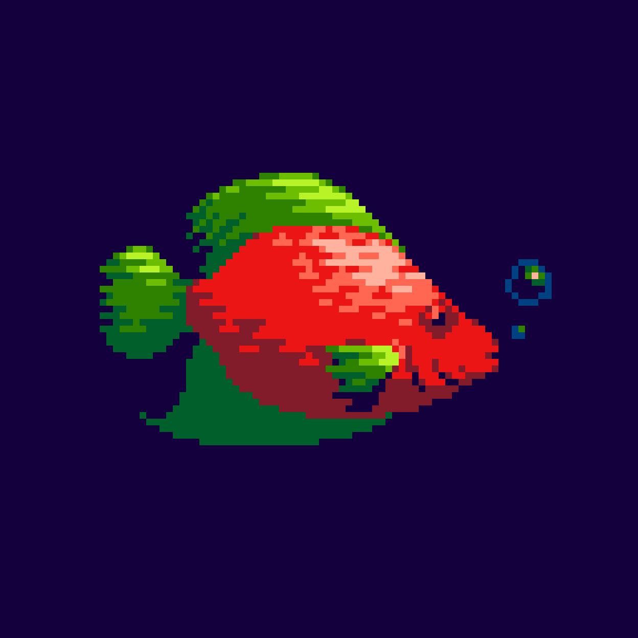 Pixilart - Strawberry Fish by Df458