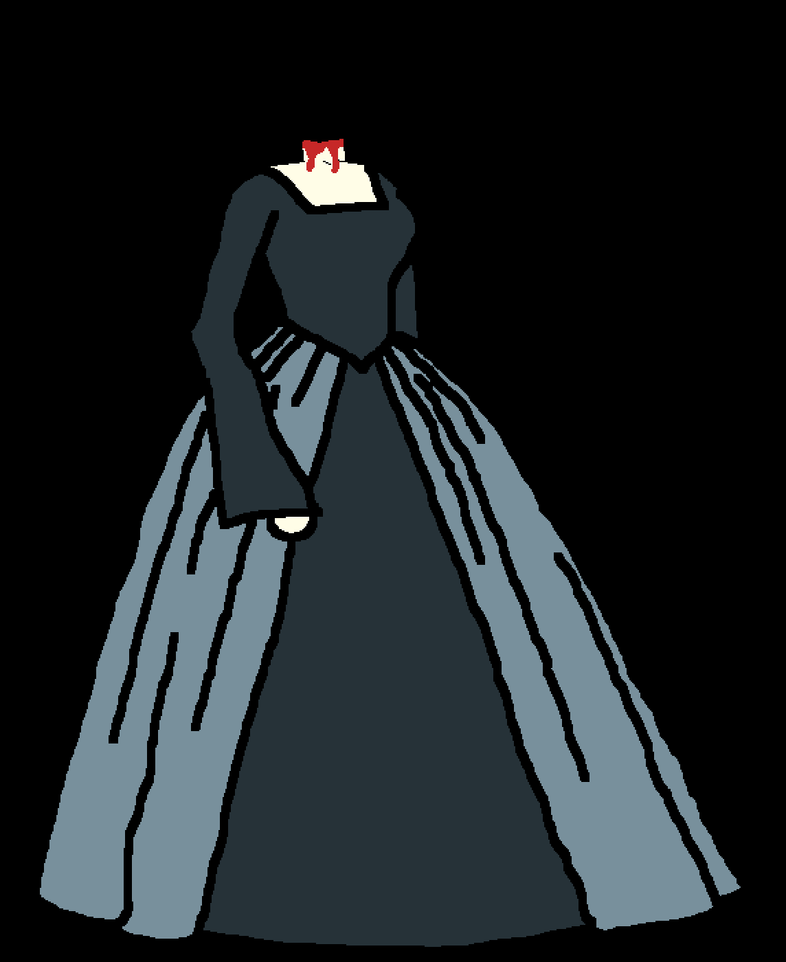 Headless Woman Illusration