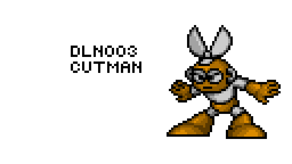 Pixilart - DLN-003 CUT MAN by S-M-M