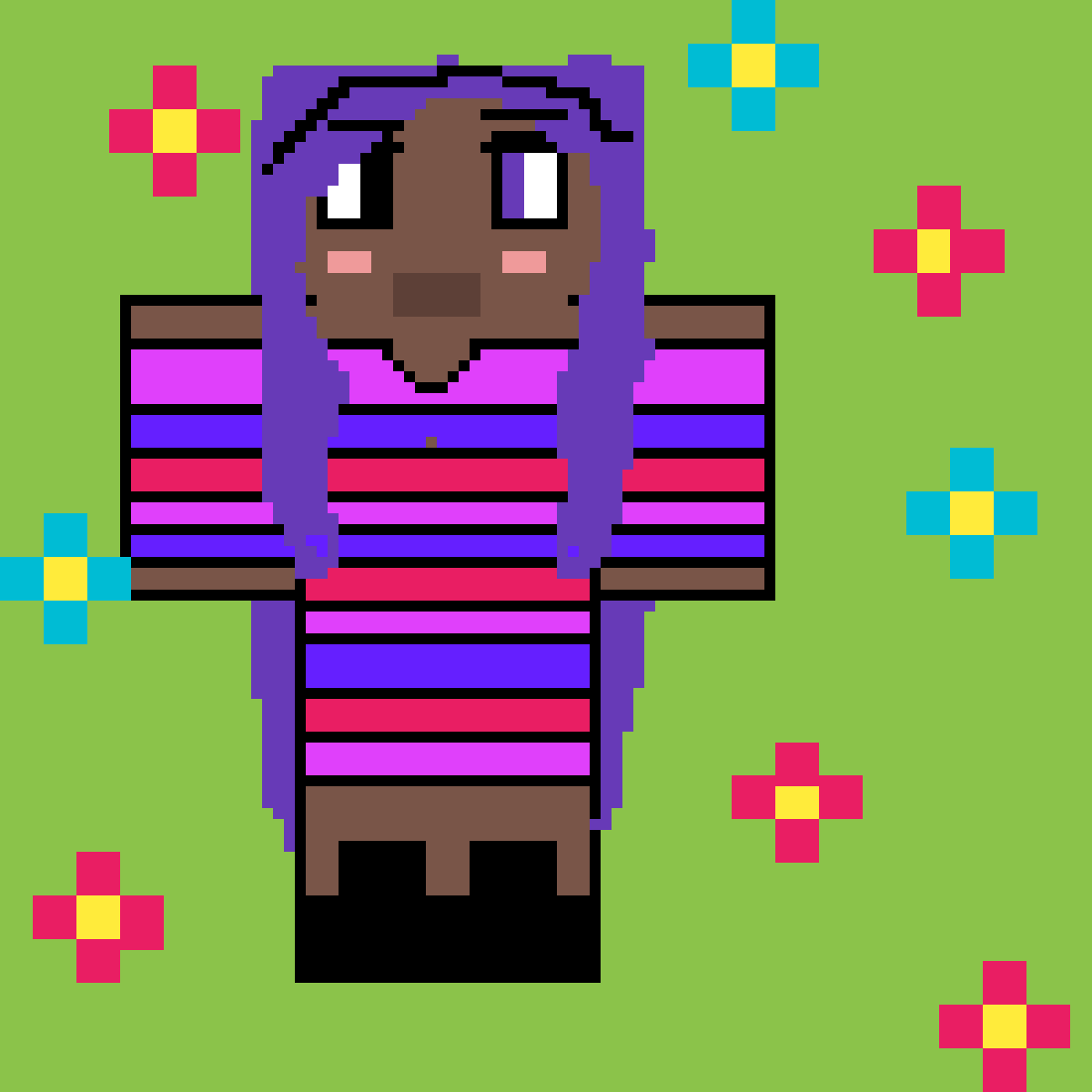 Pixilart - Minecraft noob by Aleese-Smith