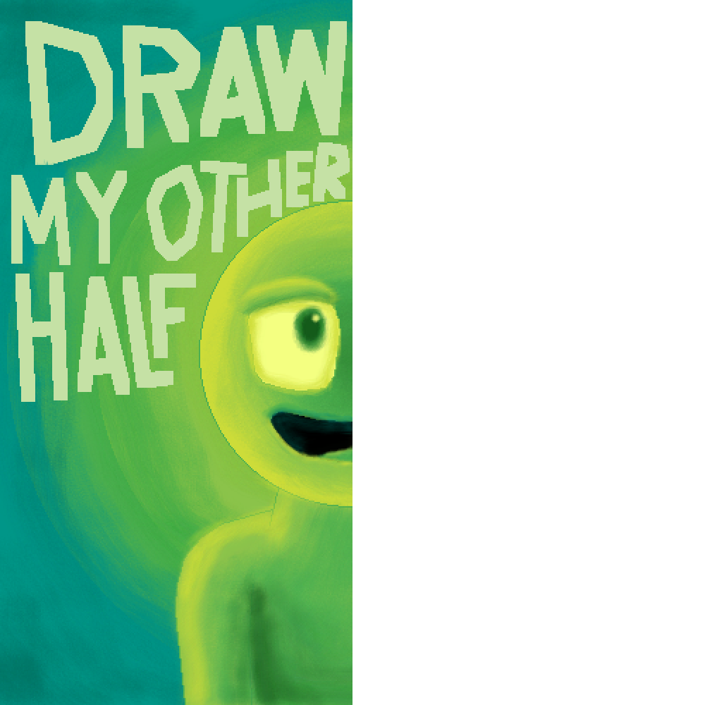 Pixilart - DRAW MY OTHER HALF by M10dopixels