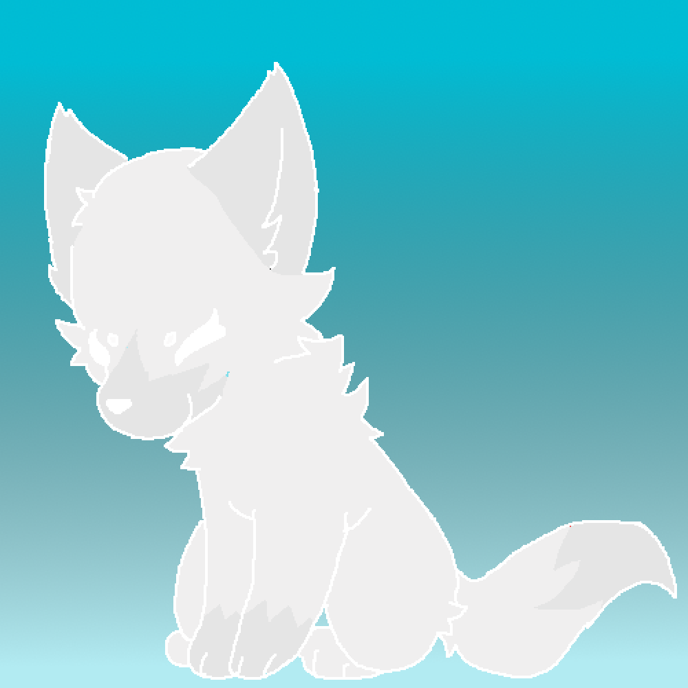 Editing Ghost wolf - Free online pixel art drawing tool - Pixilart