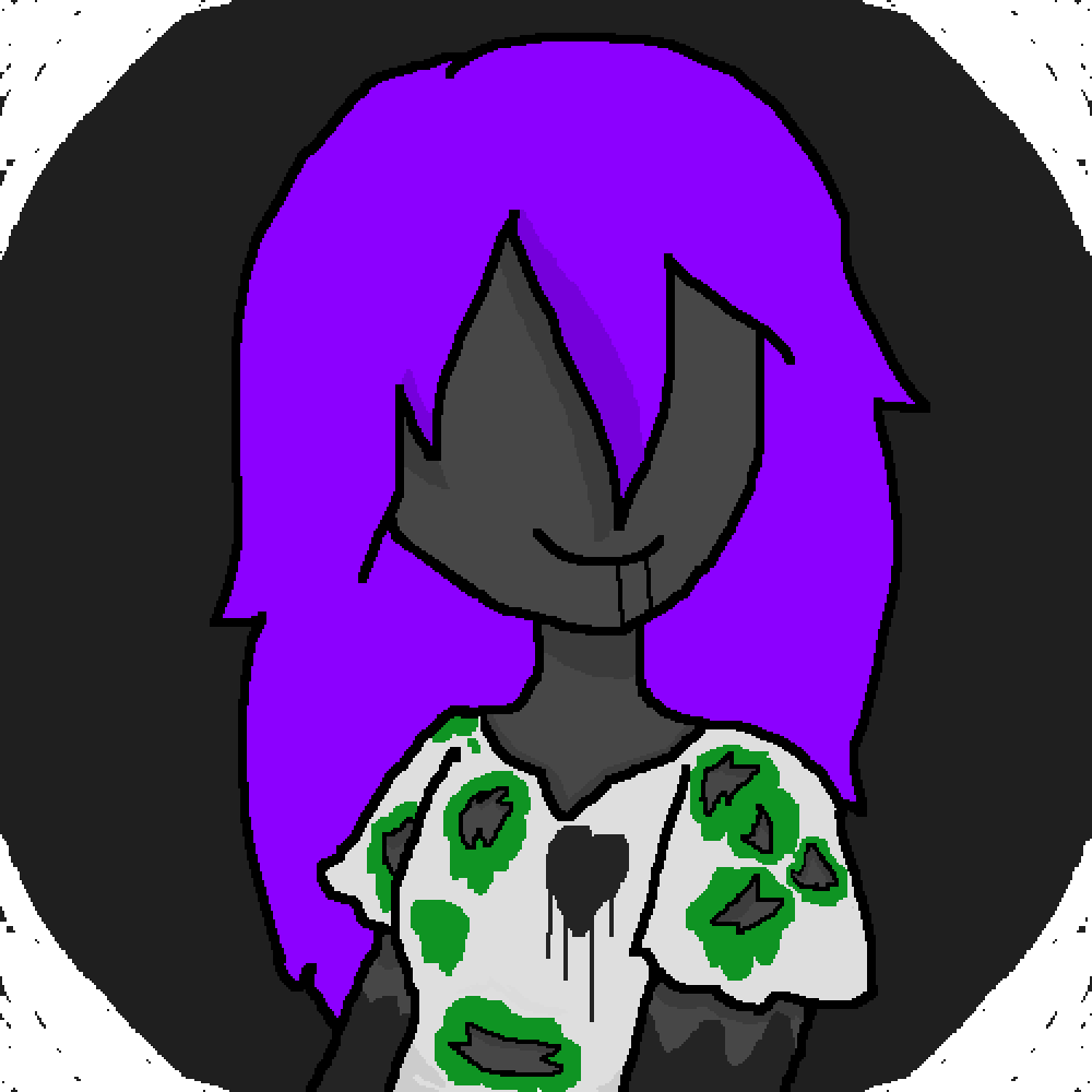 Pixilart - Toxic!Purple by purple100