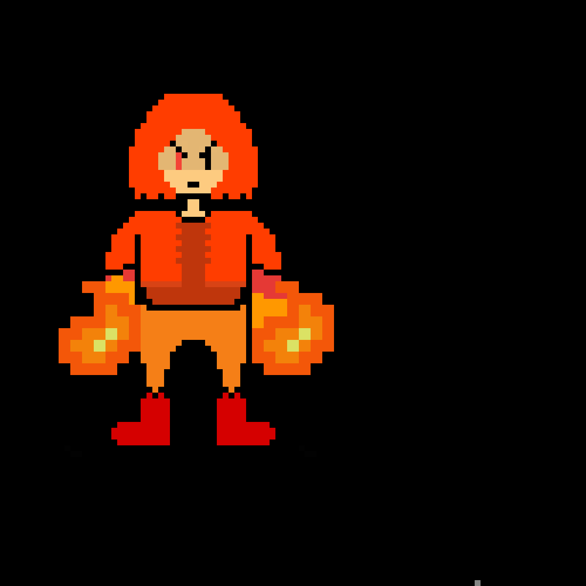 Pixilart - pheonix sprite V2 mad by 0gamer2000