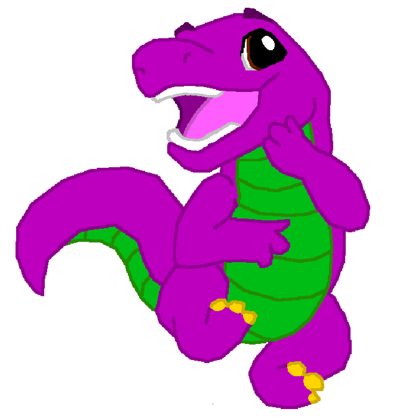 Edición XD its barney - Herramienta gratuita de dibujo en línea de ...