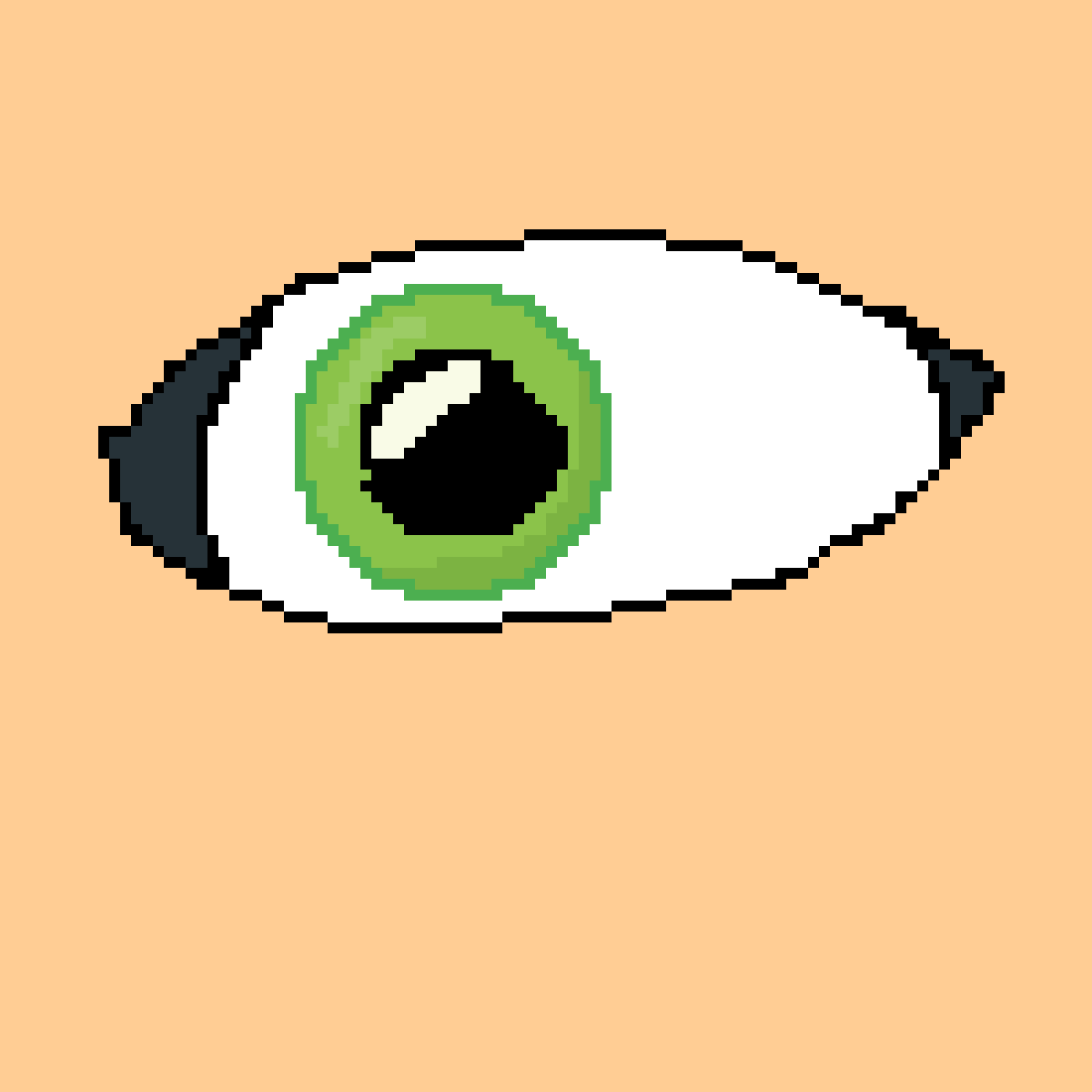 Pixilart - Human eye by Geo-wolf
