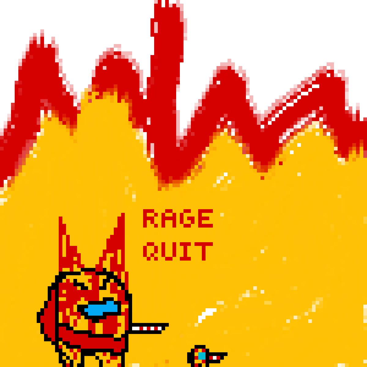 Pixilart - imposter rage quit by rabbid