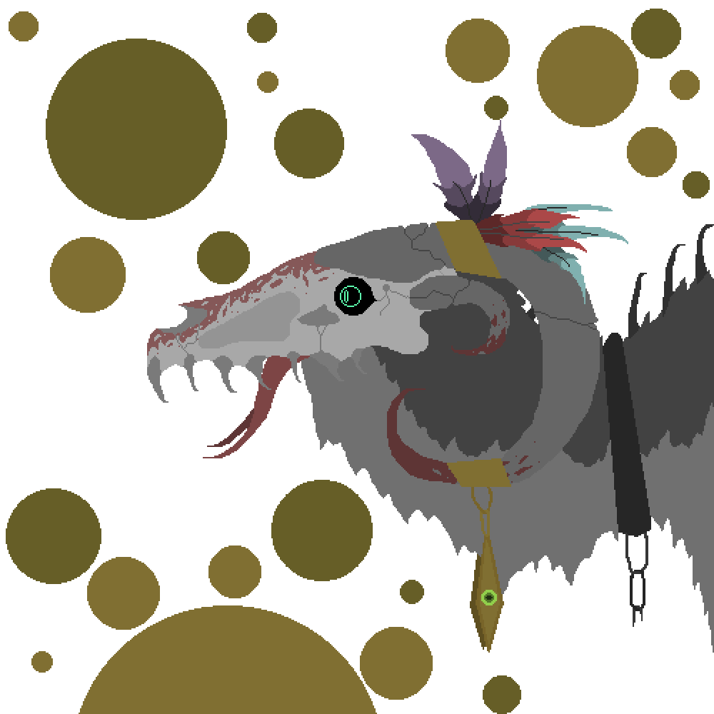 Pixilart - Tribal Wendigo by EmeraldSerpent