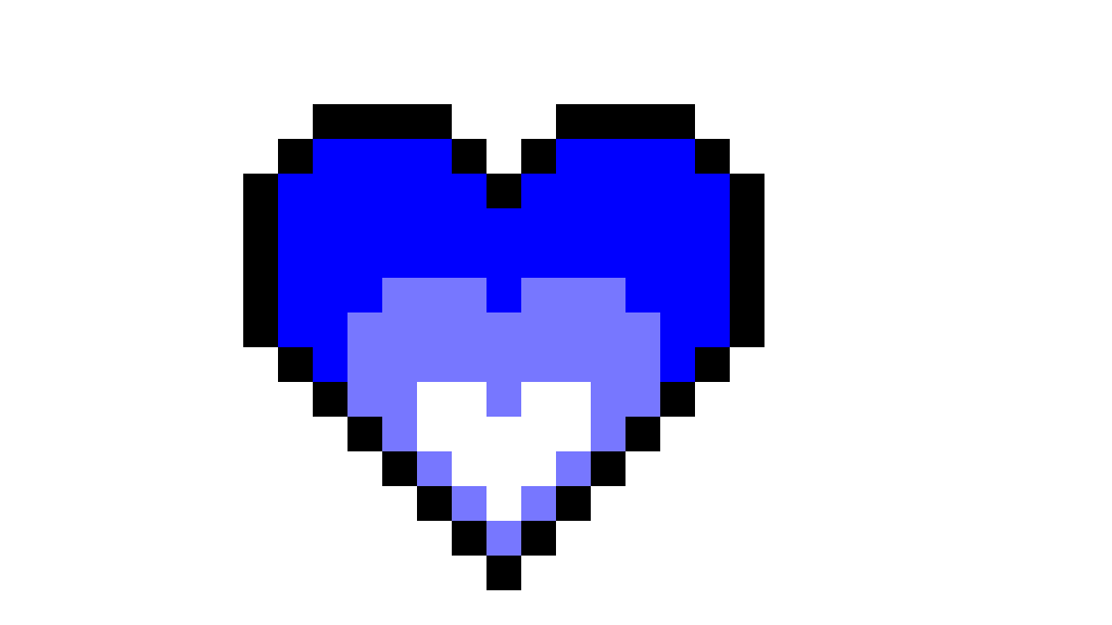 Editing the blue soul - Free online pixel art drawing tool - Pixilart