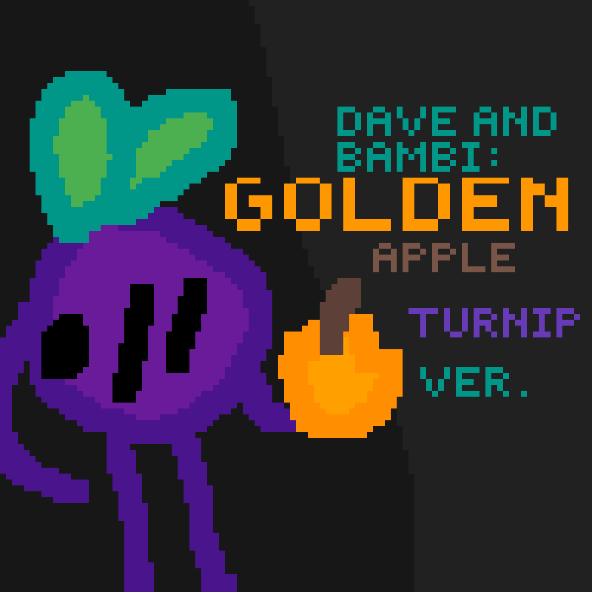 Pixilart - Golden Apple TURNIP VER by toddgaming