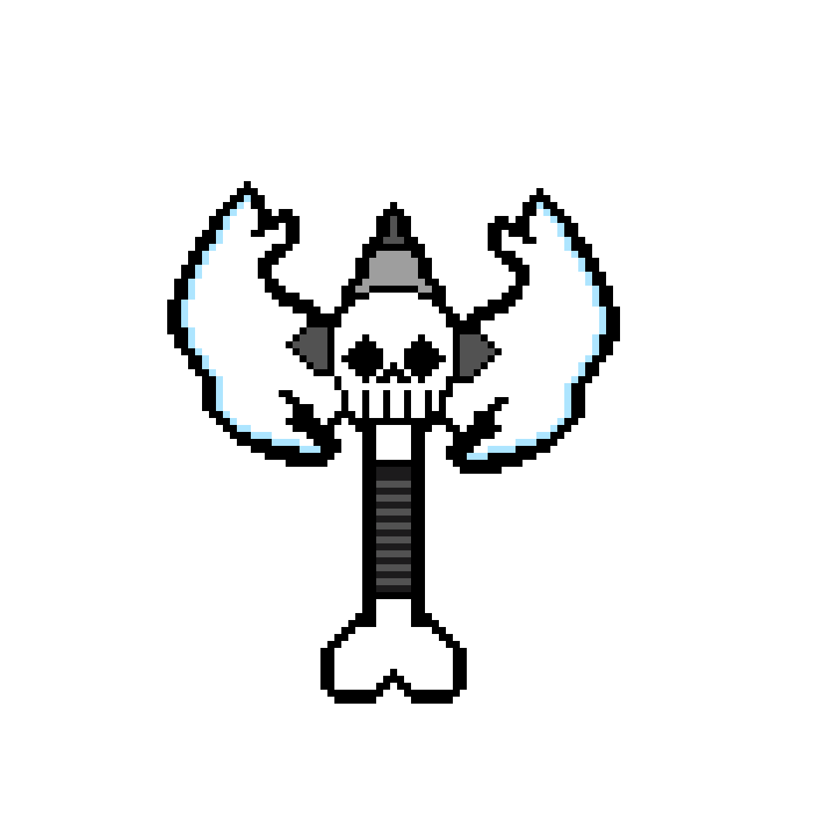 Pixilart - Bone Axe Assassin by Tinkydiopsy-2