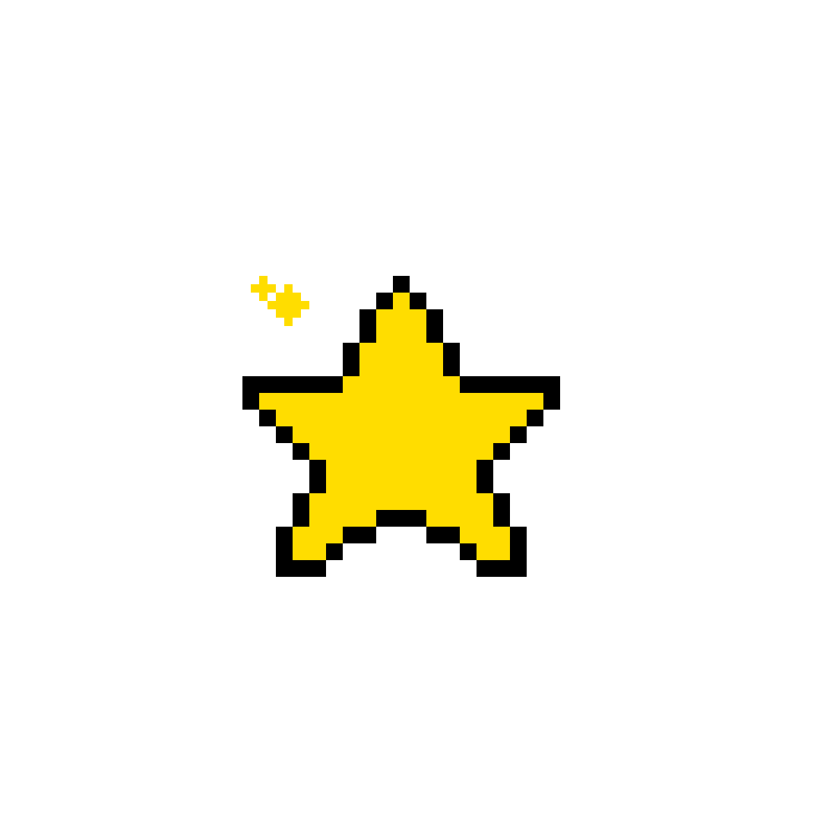Pixilart - Twinkling Star by rabbittail