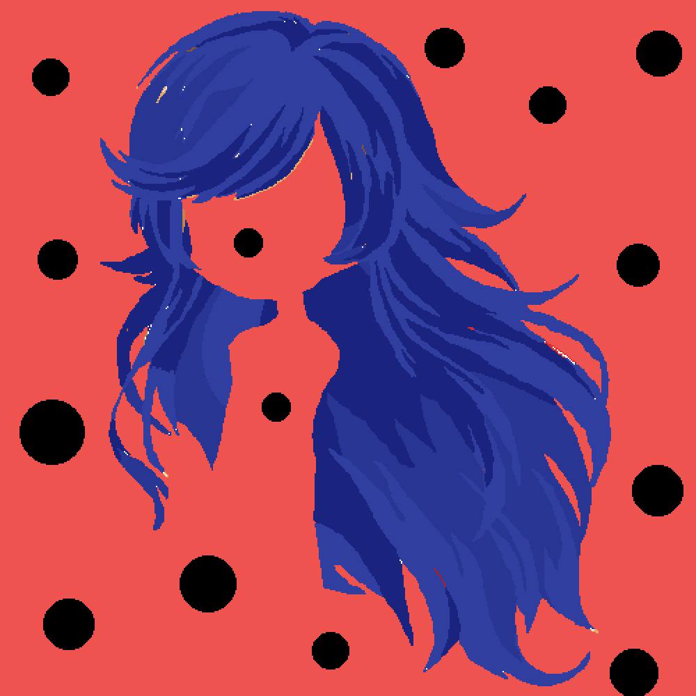 Pixilart - lady bug hair by crazyklala