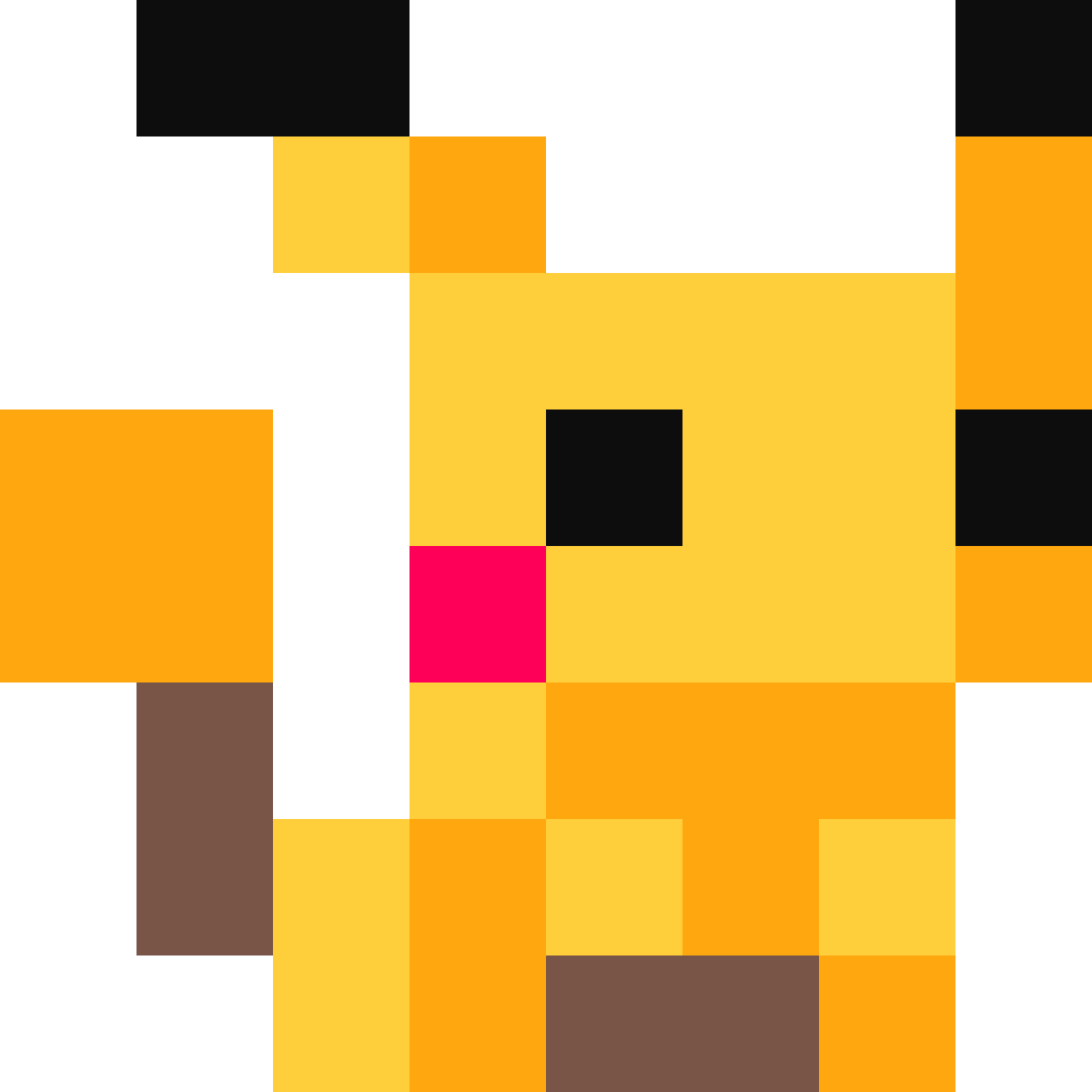 Pixilart - 8x8 Pikachu Pokemon by Cringe-phase